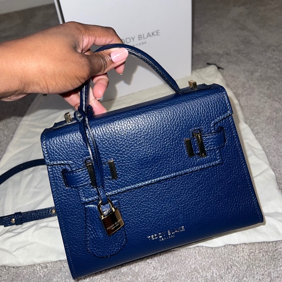 Teddy Blake | Bags | Teddy Blake Ava 9 Blue Jean | Poshmark